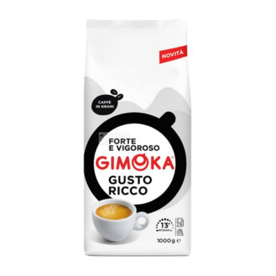 Kavos pupelės GIMOKA Gusto Ricco, 1 kg